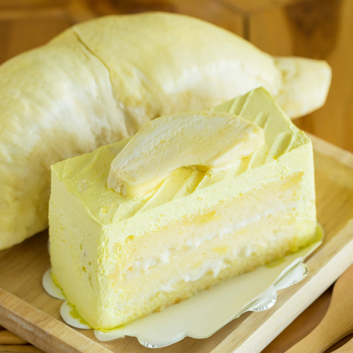 Durian Cake Recipe [East Meets West]