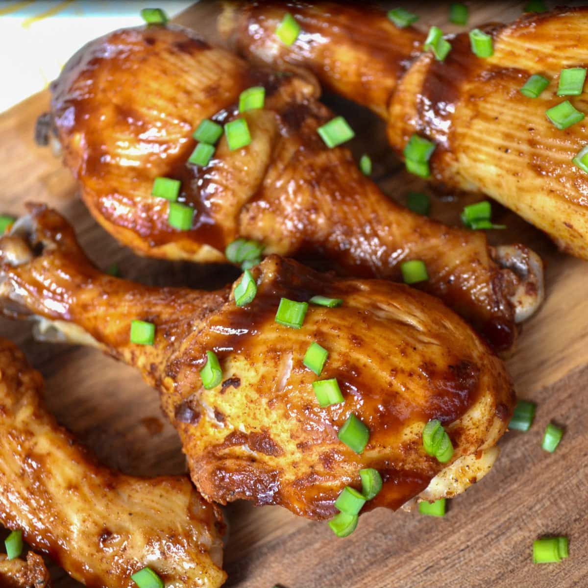 Keto Instant Pot BBQ Chicken Legs - Tastylicious