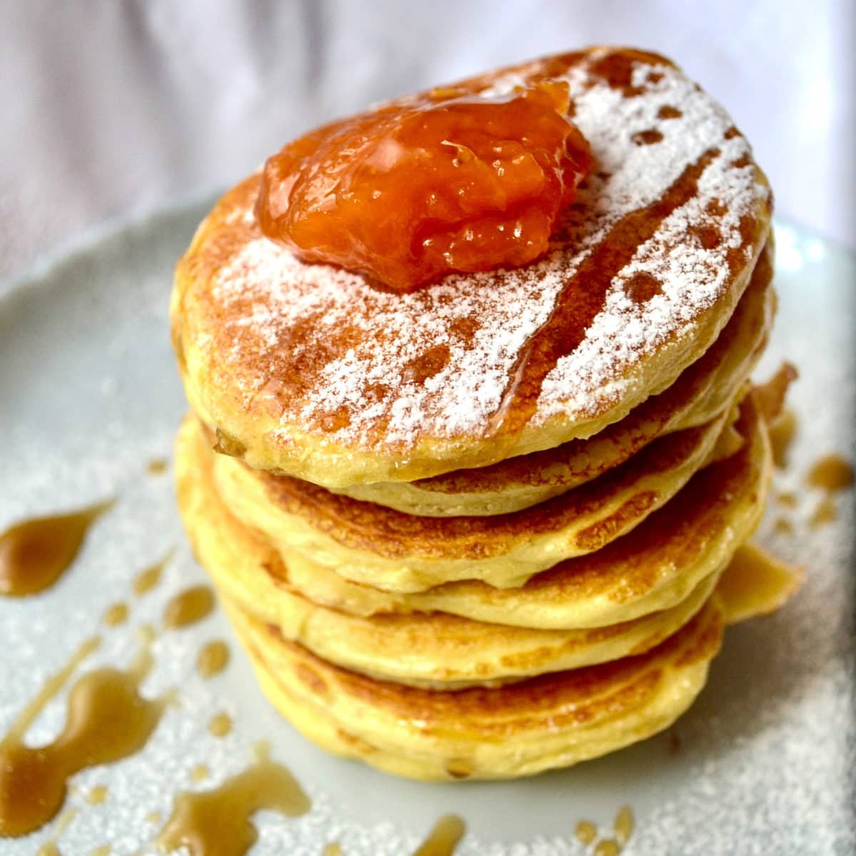Keto Vanilla Protein Pancakes - Tastylicious