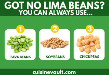 8 Best Lima Bean Substitutes In Cooking - Tastylicious