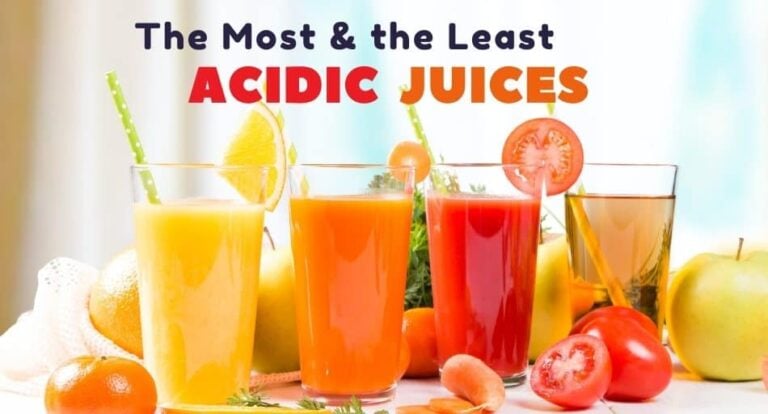 20+ Most & Least Acidic Juices (Quick Read) - Tastylicious