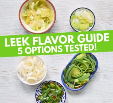 What Does A Leek Taste Like? 5 Ways Tested - Tastylicious