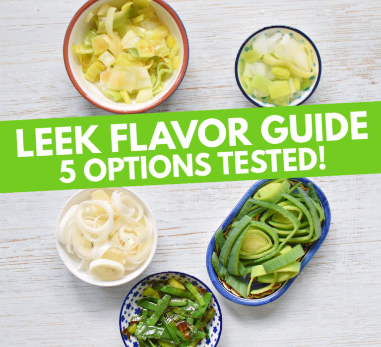 What Does A Leek Taste Like? 5 Ways Tested - Tastylicious