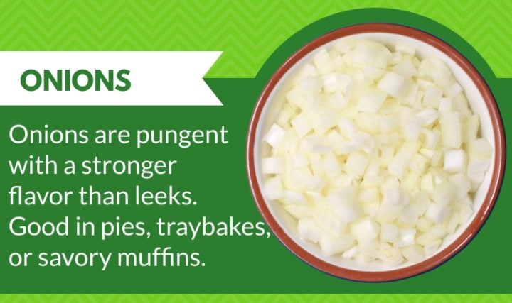 7 Leek Substitutes For Any Recipe +Video - Tastylicious