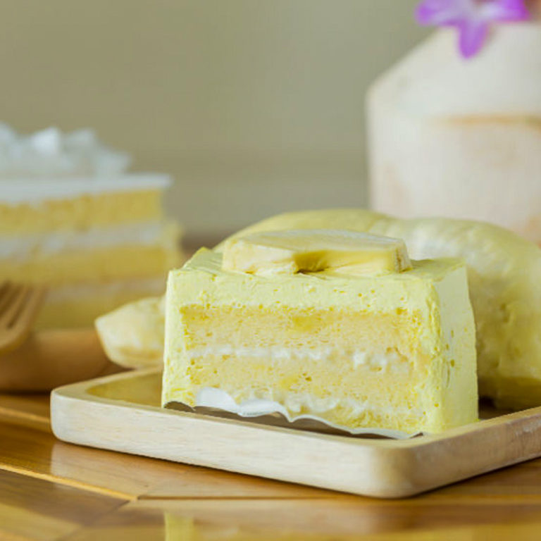 Durian Cake Recipe [East Meets West]