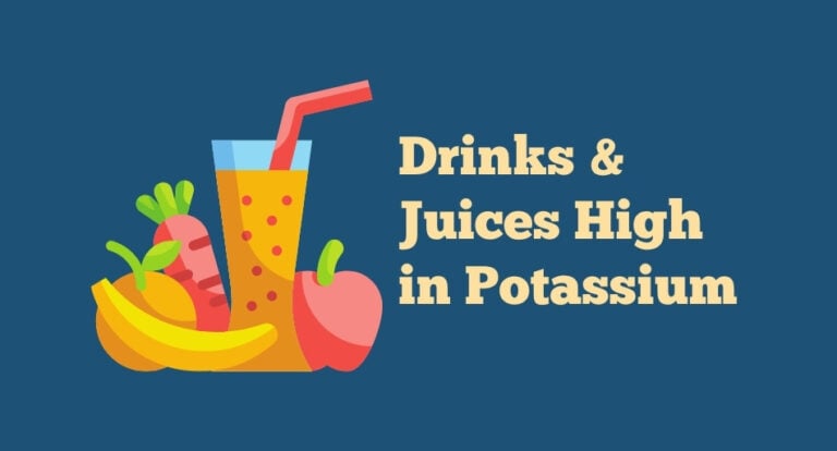 8 Drinks and Juices High in Potassium - Tastylicious