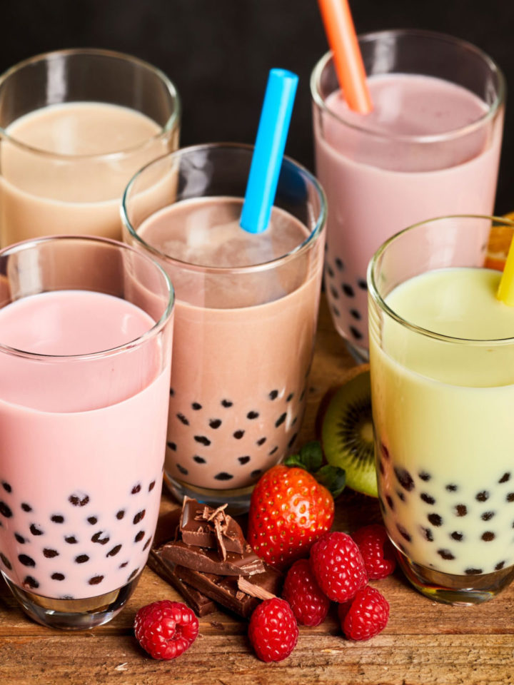 Thai Milk Tea With Boba - Tastylicious