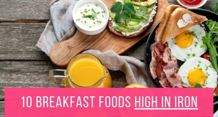 10 Breakfast Foods High in Iron - Tastylicious