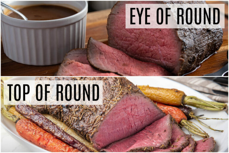 Eye of Round vs Top of Round vs Bottom of Round - Tastylicious