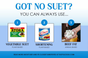 9 Best Substitutes For Suet In Cooking - Tastylicious