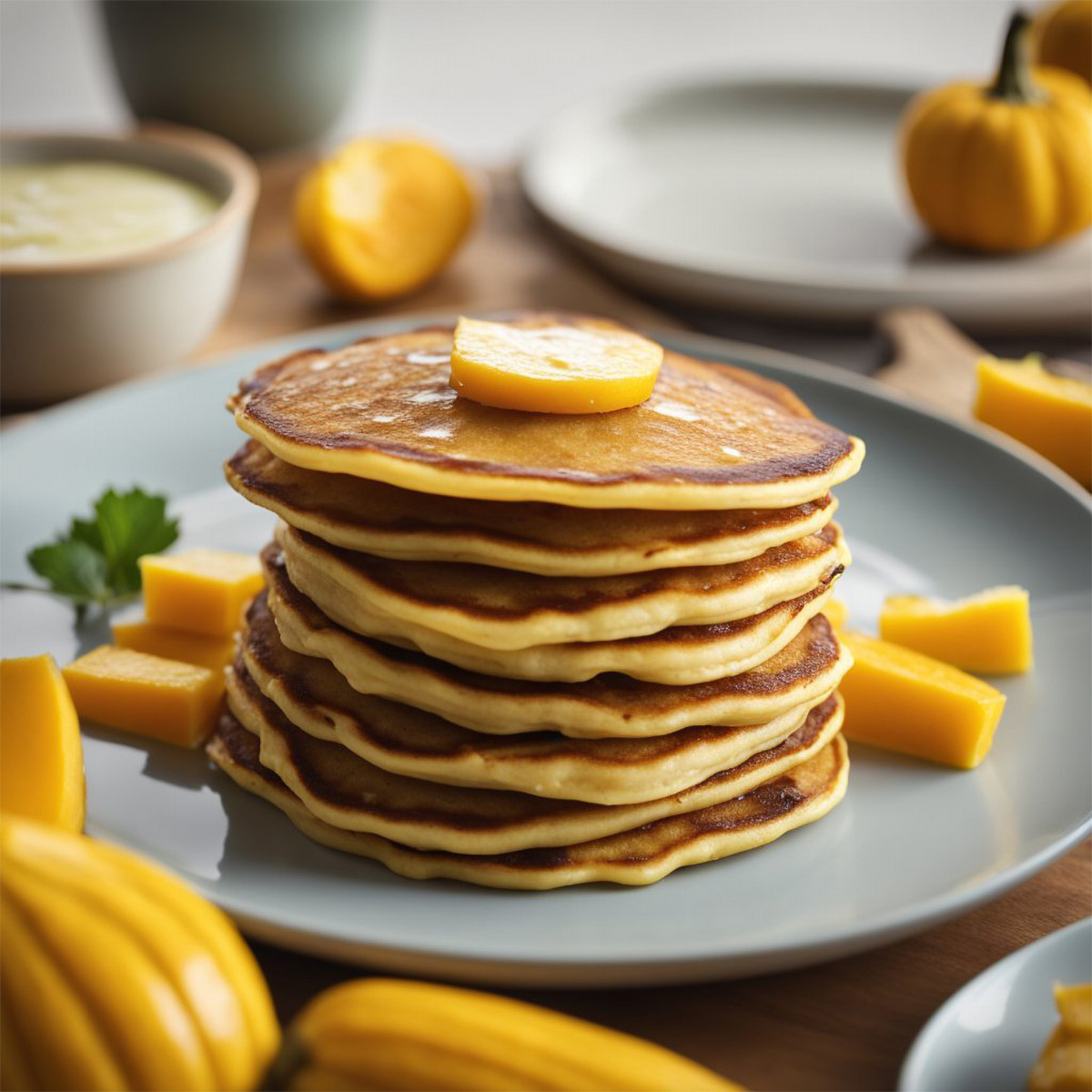 Yellow Squash Pancakes Recipe - Tastylicious