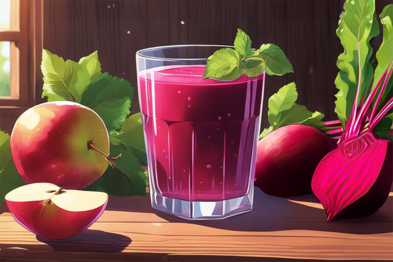 Apple Beet Juice with a Powerful Antioxidant Punch - Tastylicious