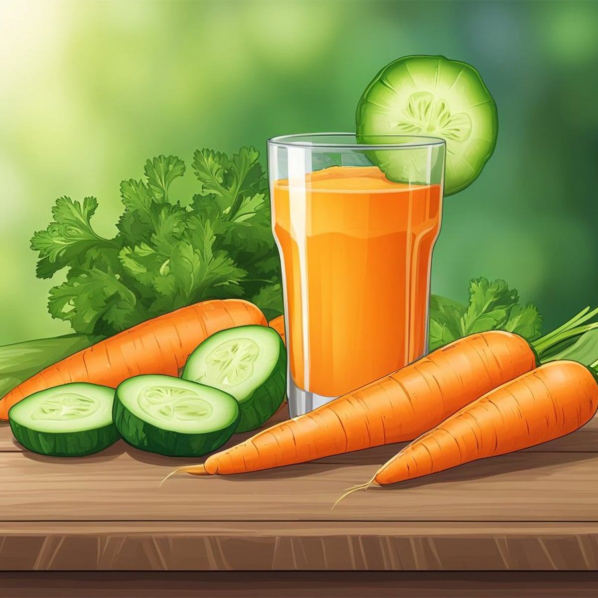Carrot Cucumber Juice: Ultimate Detox Beverage - Tastylicious