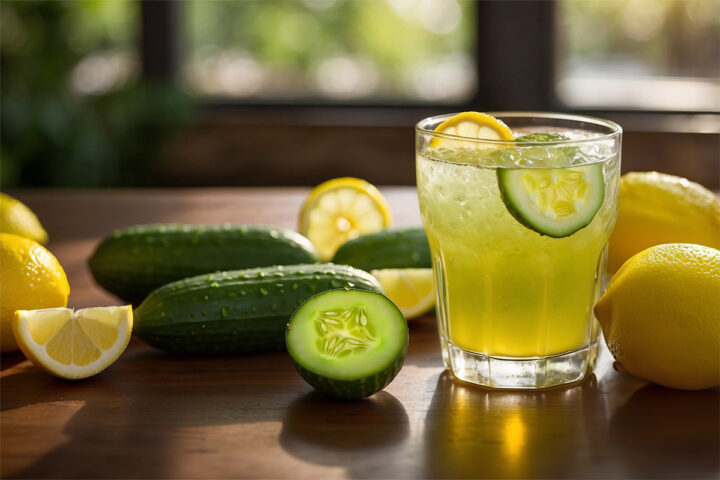 Cucumber Lemon Detox Juice for a Refreshing Cleanse - Tastylicious