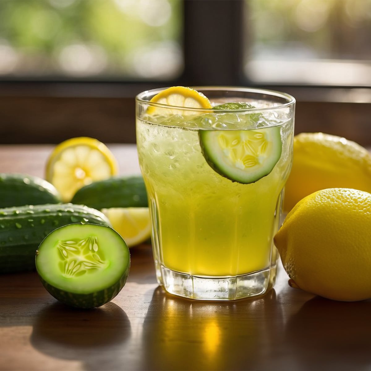Cucumber Lemon Detox Juice for a Refreshing Cleanse - Tastylicious