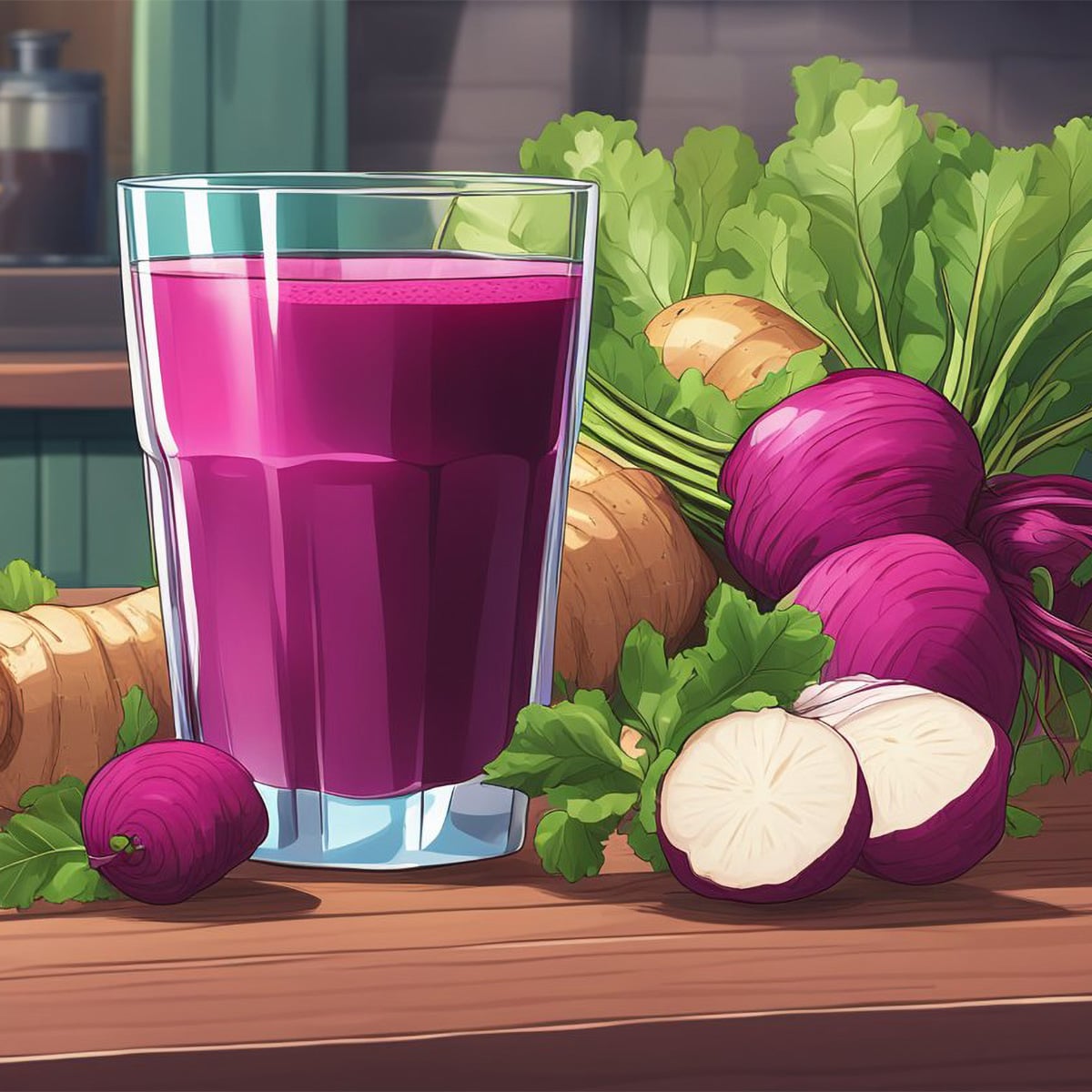 Ginger-Beet-Apple Juice Delivers a Powerhouse Kick - Tastylicious