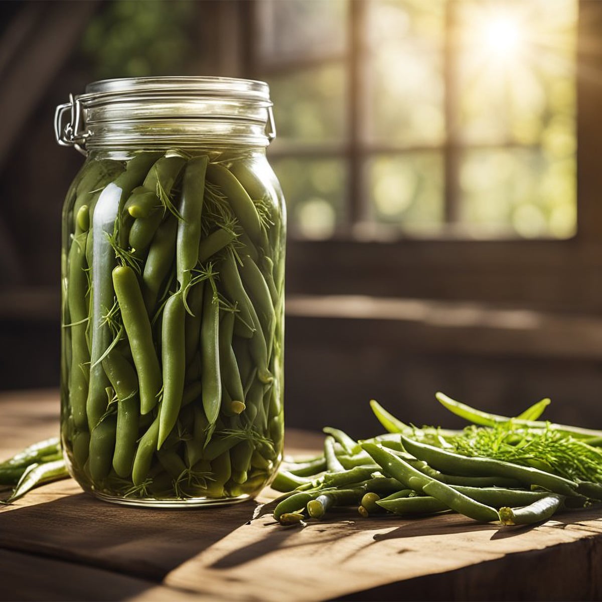 Dilly Pickled Green Beans: The Perfect Snack - Tastylicious