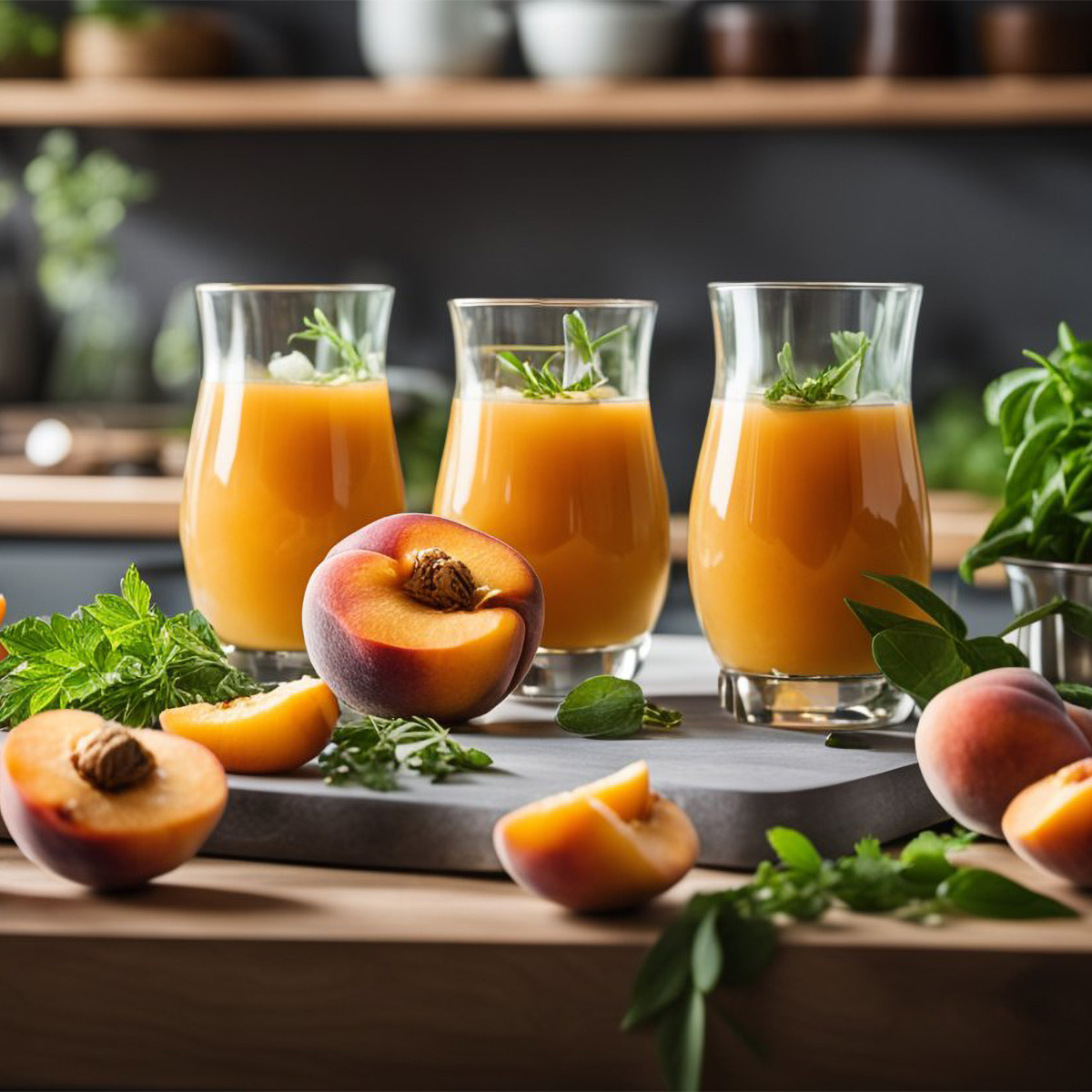 Fresh Peach Recipes for Iced Teas, Juice Blends, and Smoothies ...