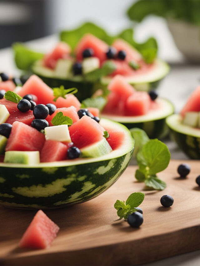 Tropical Mango Watermelon Smoothie - Tastylicious