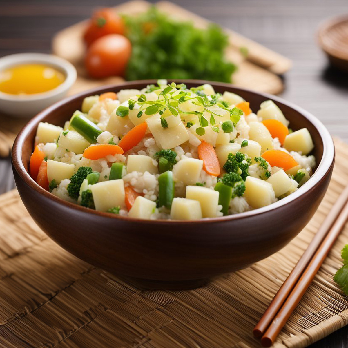 Japanese-Style Potato Salad - Tastylicious
