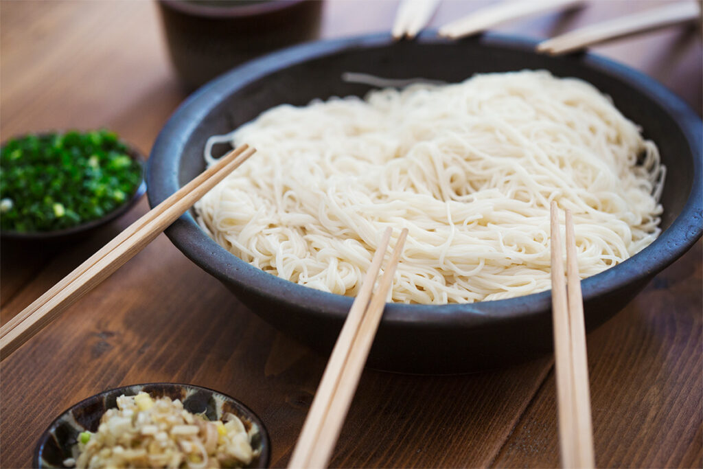 Chinese Longevity Noodles - Tastylicious