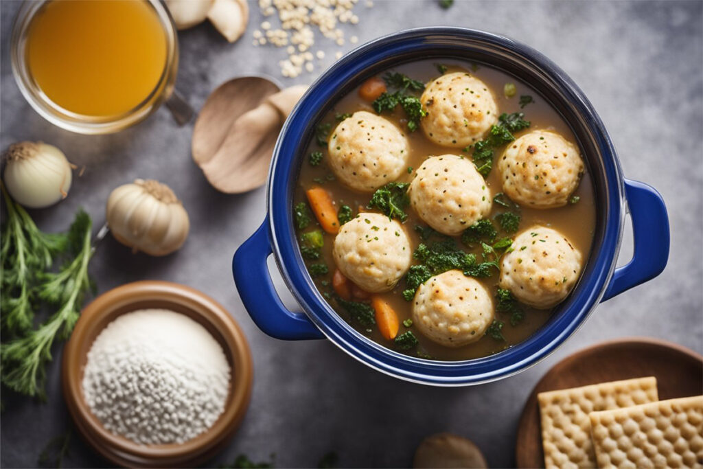 New York Matzo Ball Soup - Tastylicious