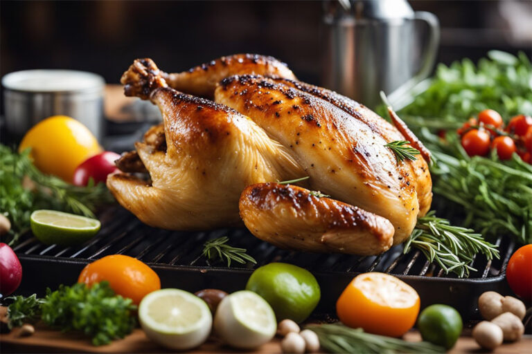 Barbecued Spring Chicken - Tastylicious