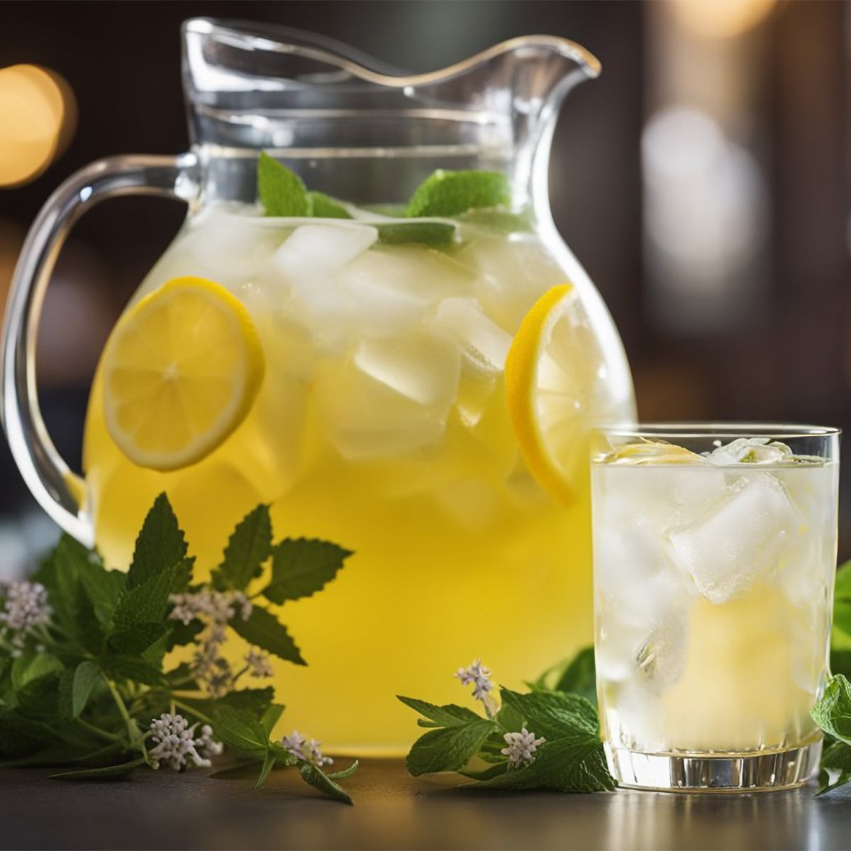 How to Make Verbena Lemonade - Tastylicious