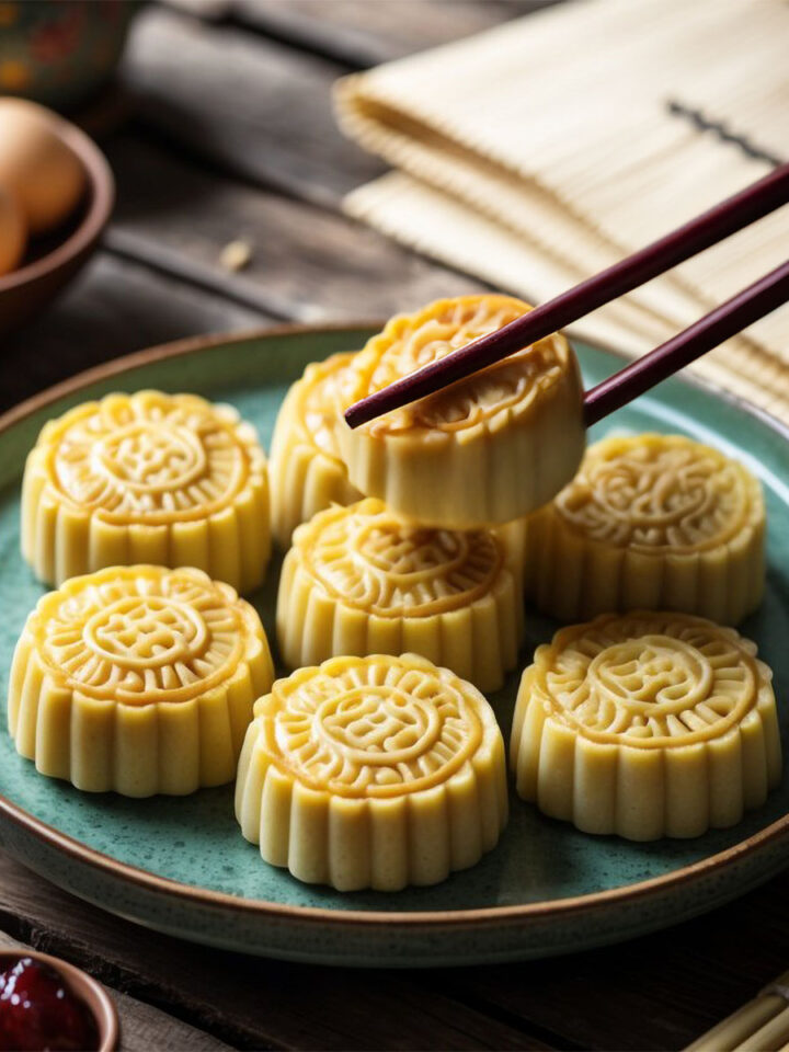 Vietnamese Bánh Nướng Mooncakes - Tastylicious
