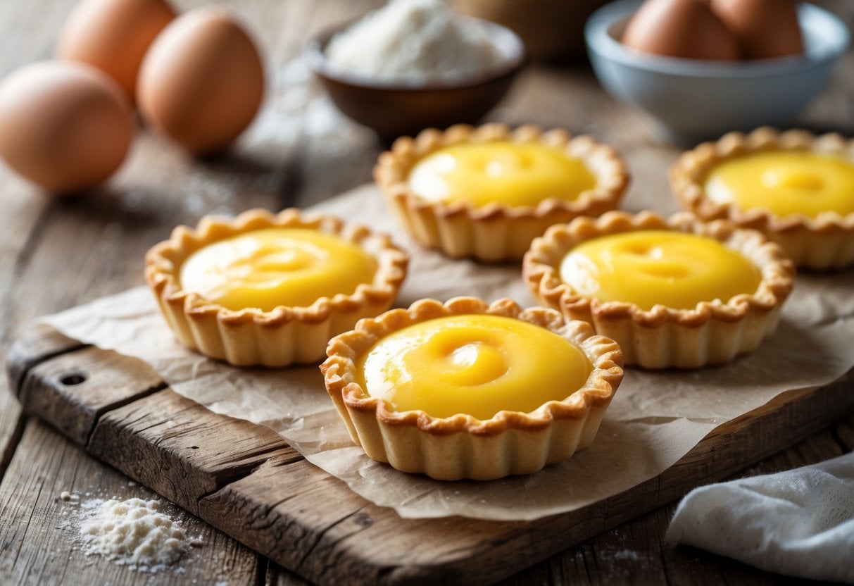 Hong Kong-Style Egg Tarts (Dan Tat) - Tastylicious
